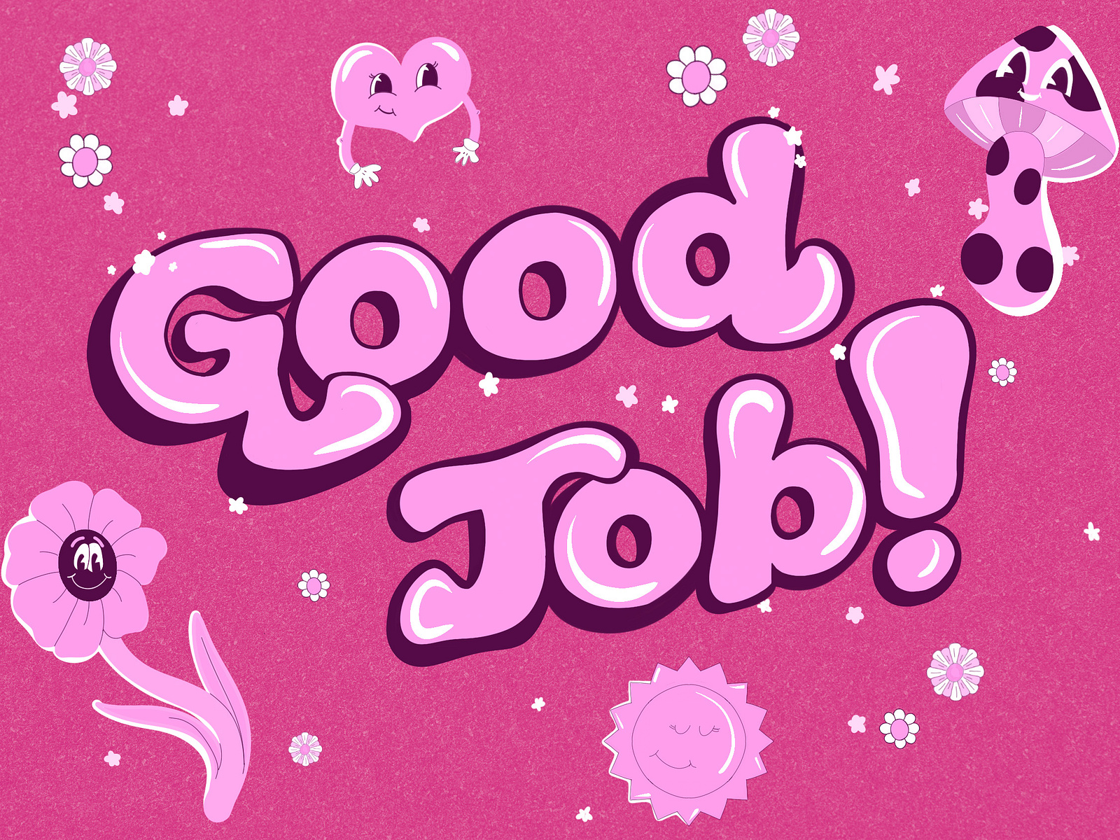 Good Job! Illustration by Serenity Strull on Dribbble