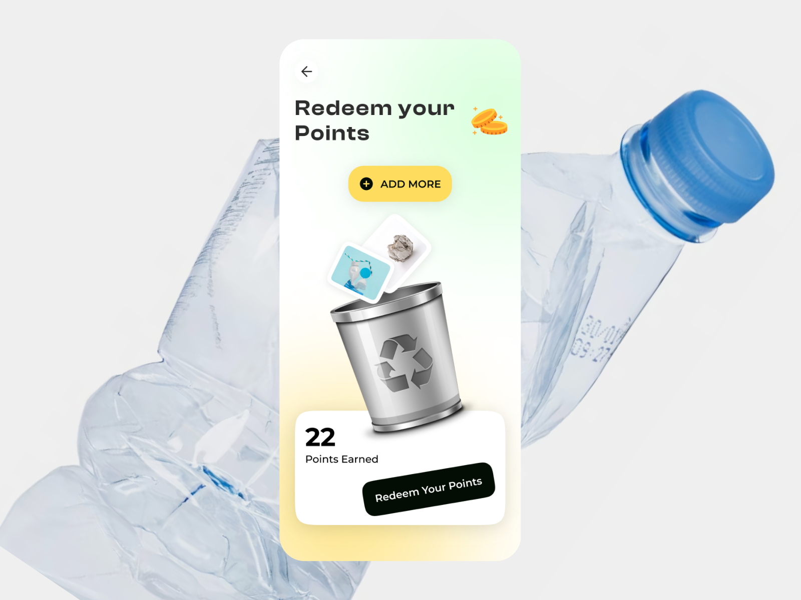 Garbage recycle app design mobile app by lazy kar for LazyInterface UI ...