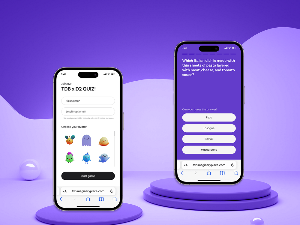 Browse thousands of Quiz UI images for design inspiration | Dribbble