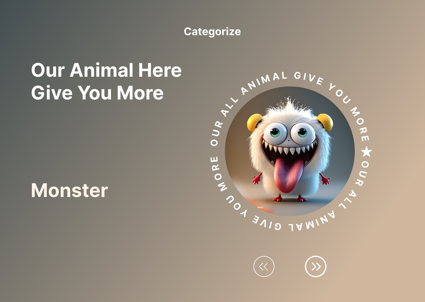 Animal Landing Page Design Prototype by Zefweb on Dribbble