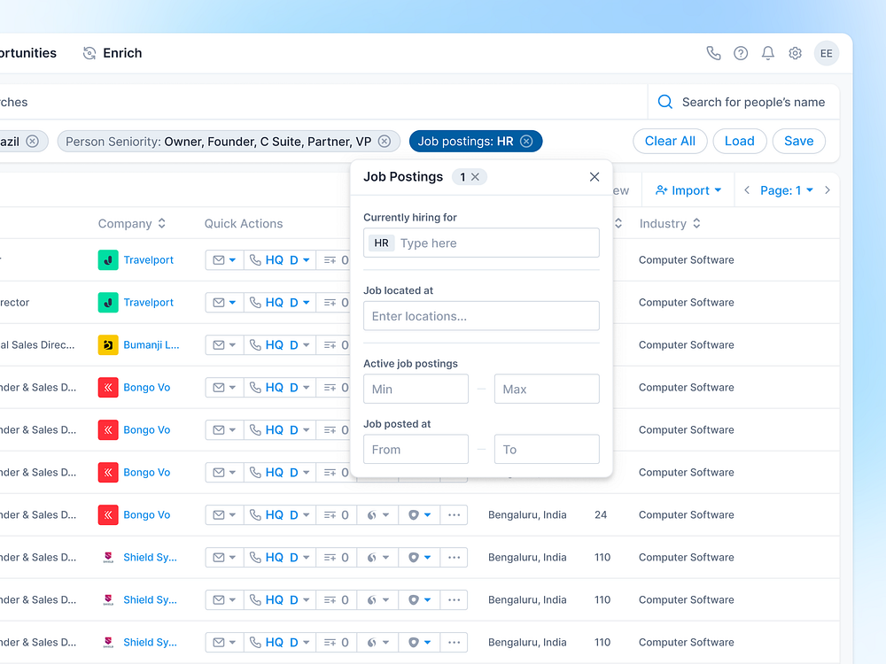 Accounts list by Eugen Eşanu on Dribbble