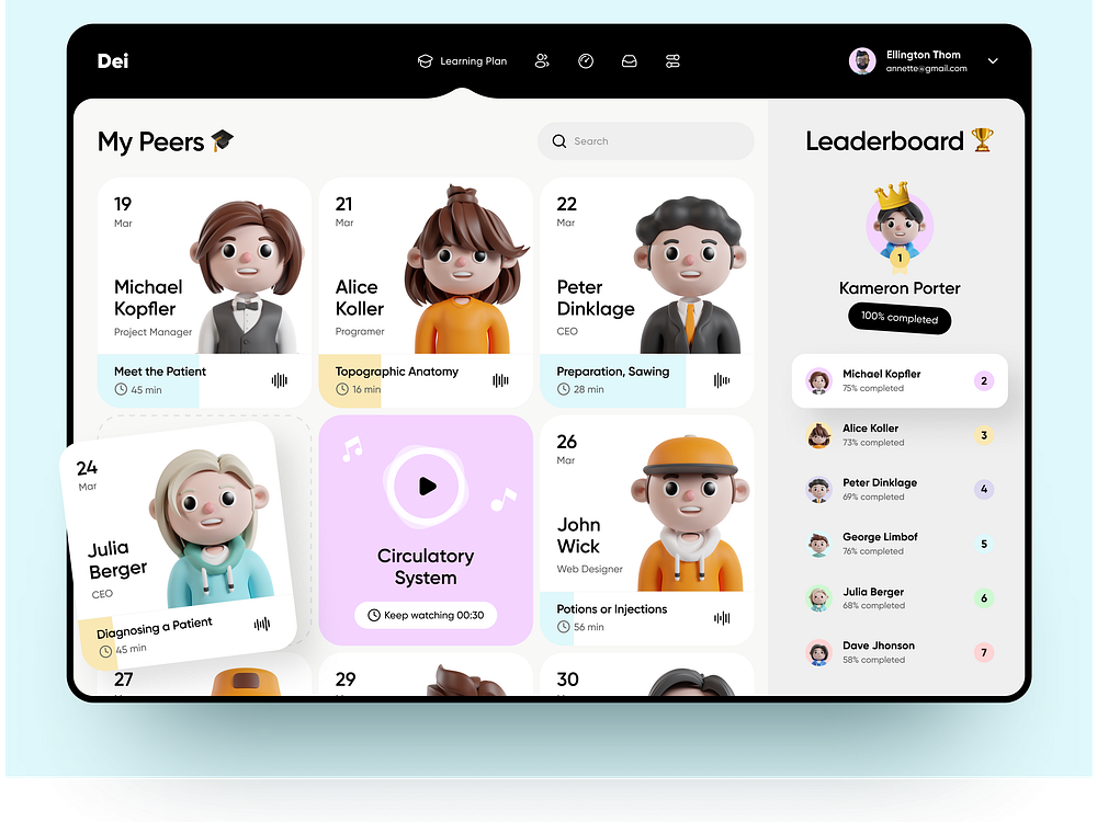 E Learning Mobile App Design By Nixtio On Dribbble