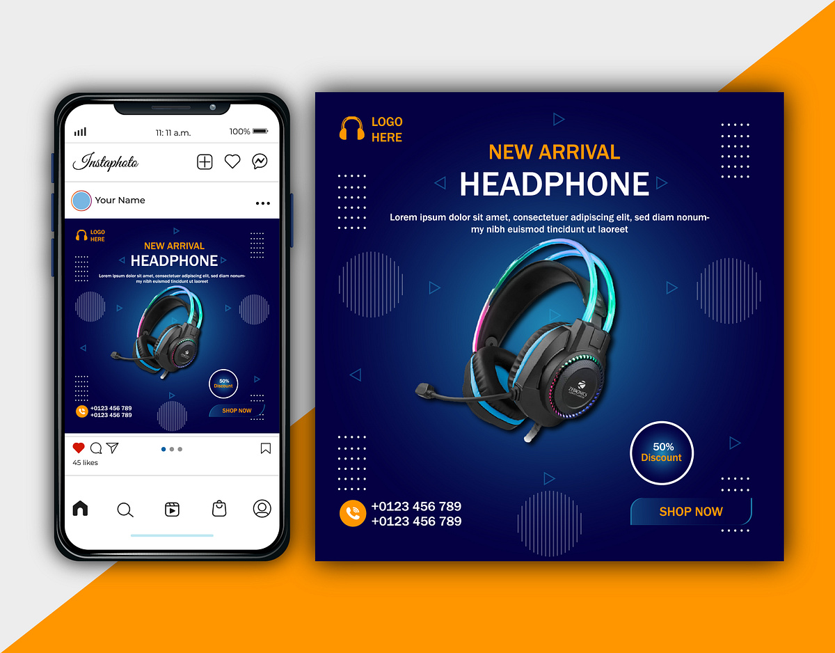 Social Media Post Design by Antor Paul on Dribbble