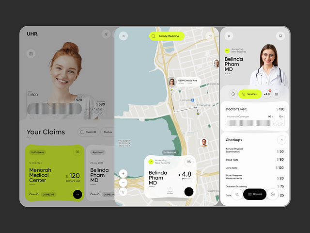 EHR - Care Plan Web App by Jack R. for RonDesignLab ⭐️ on Dribbble