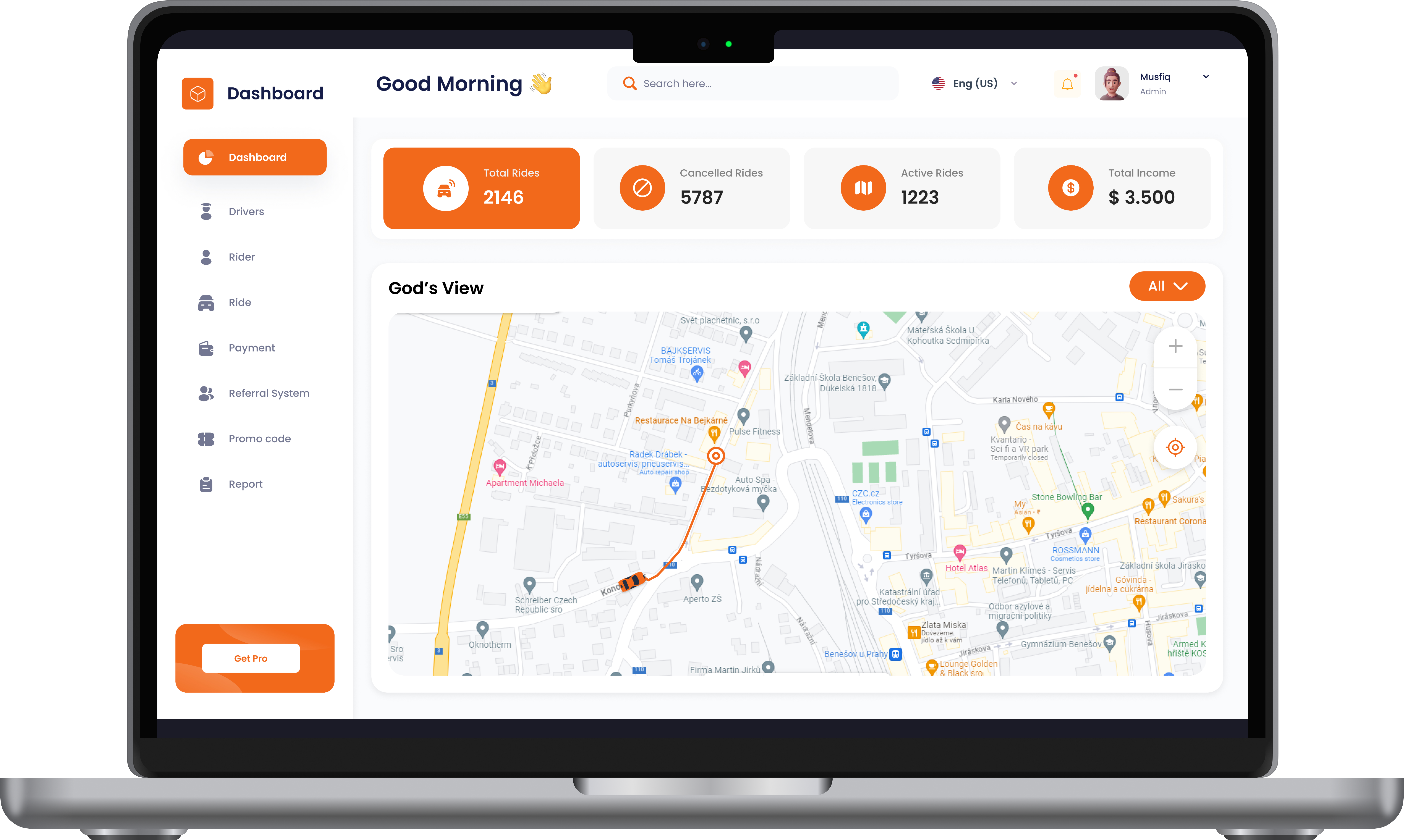 TAXI Management Dashboard by Appretive Infotech on Dribbble