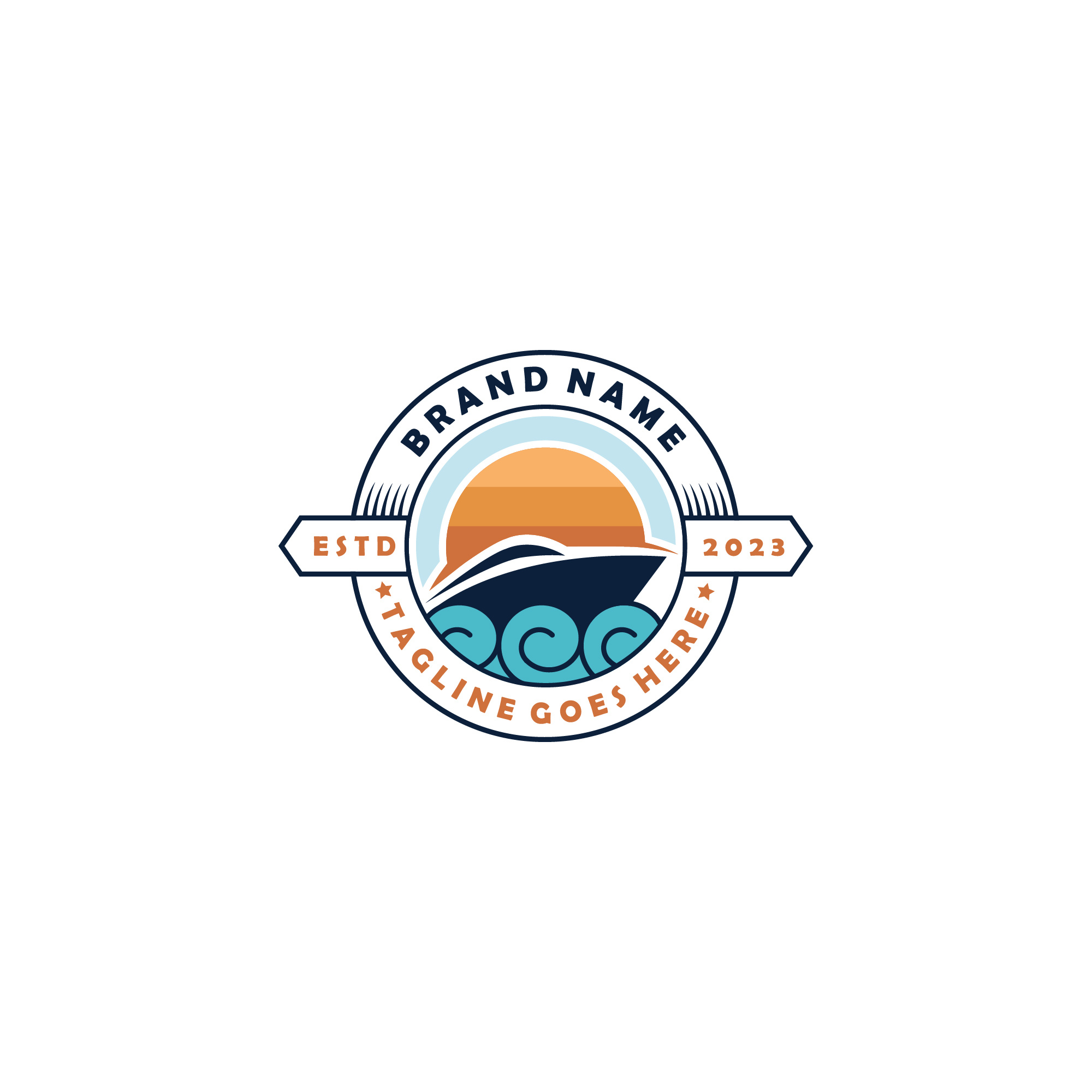 Marine Business Logo Marine Logo Designs, Themes, Templates And