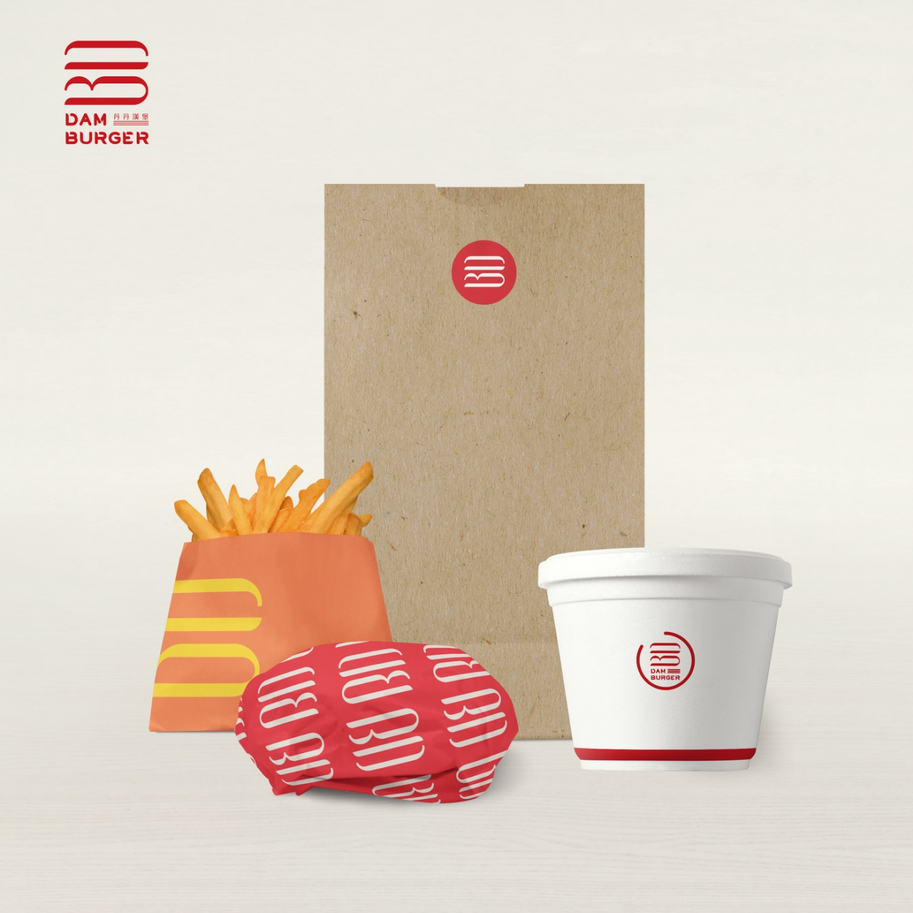 DAM BURGER SETS by ARTFOR LAB on Dribbble