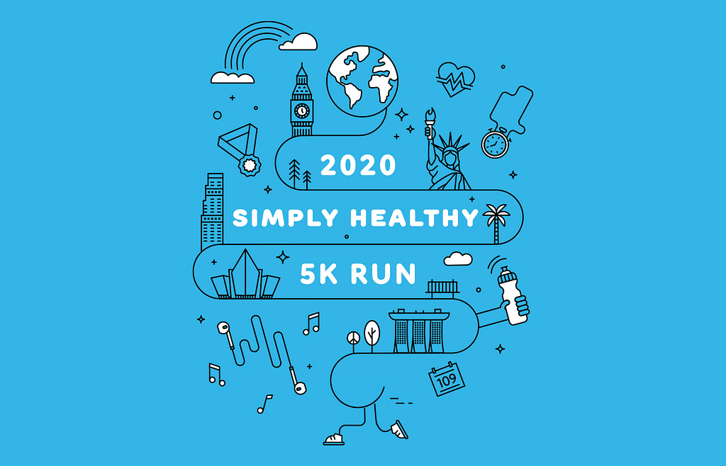 2020 Simply Healthy 5k Concept by Alex Grossman on Dribbble