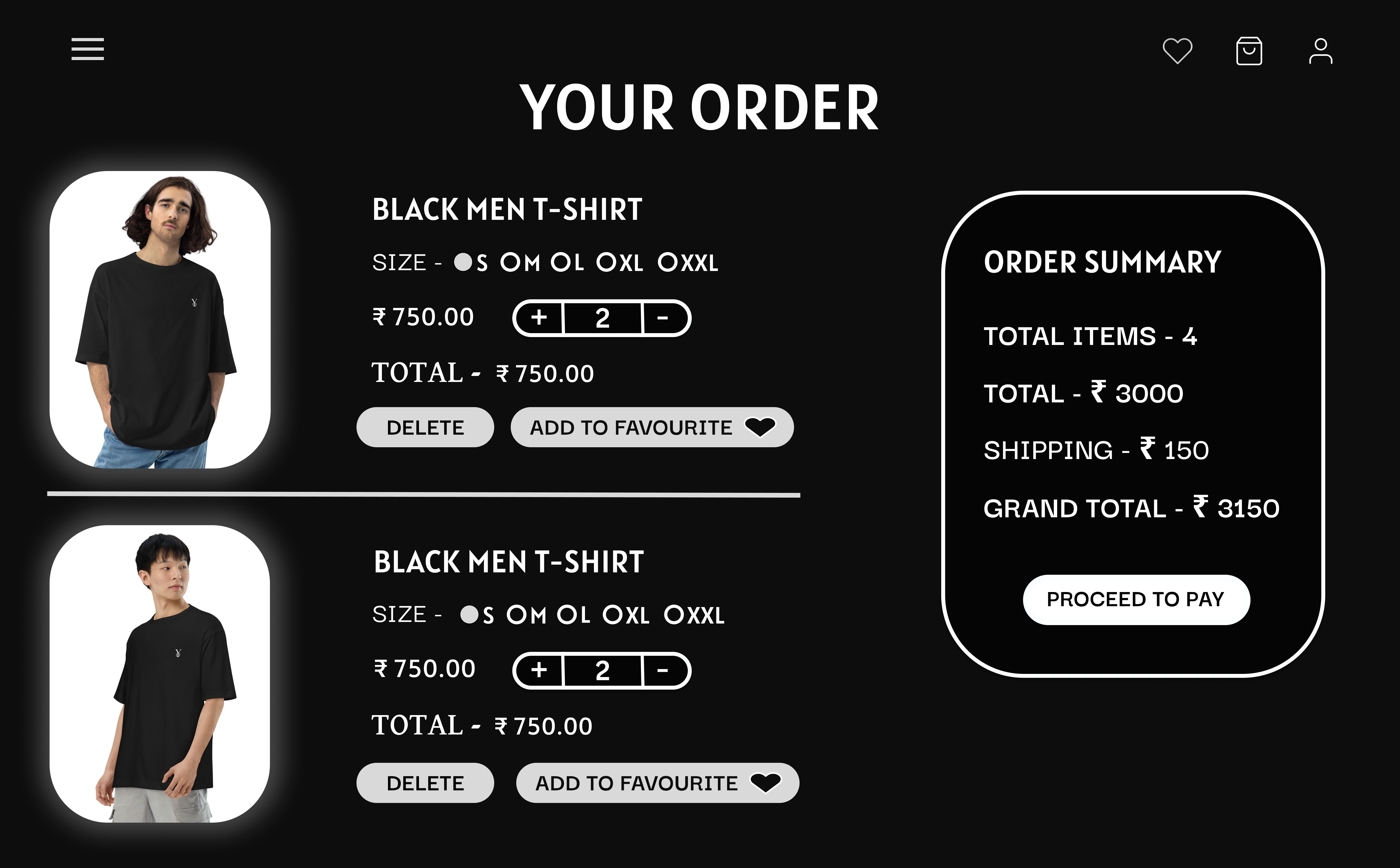 Online clothing store ui design by Anmol Sharma on Dribbble