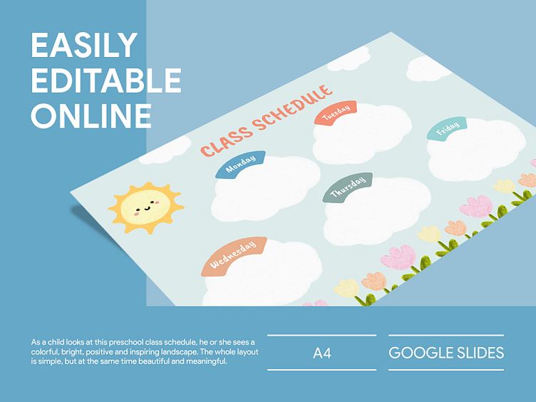 Preschool Class Schedule Free Google Docs Template by Free Google Docs ... Preschool Class Schedule Free Google Docs Template by Free Google Docs ...