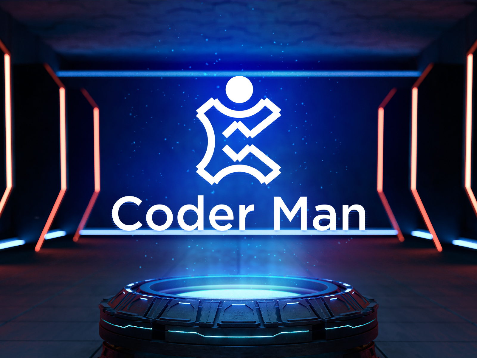 Coder Man Logo | Coding Logo | Branding by Sajal Saha | logo designer ...