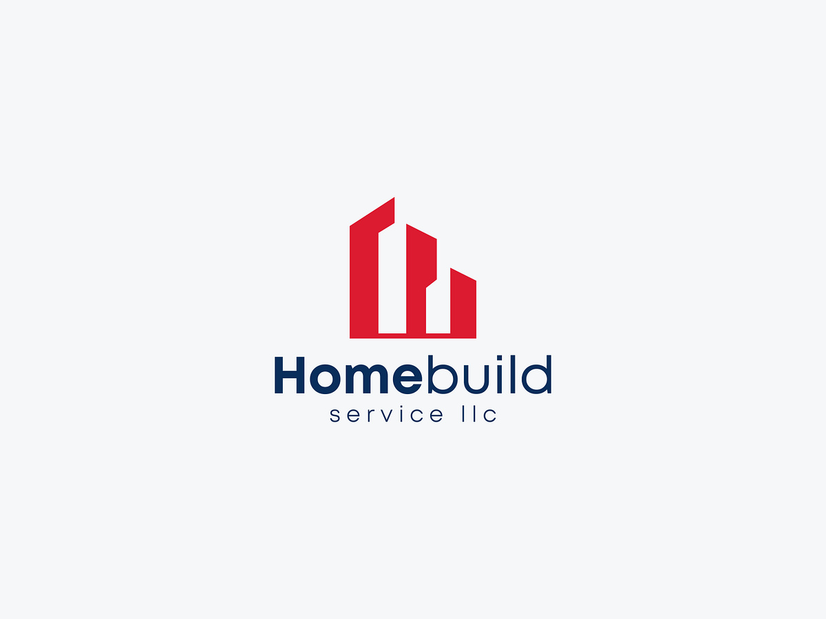 HomeBuild Logo Design/ Brand Identity by Logobird on Dribbble
