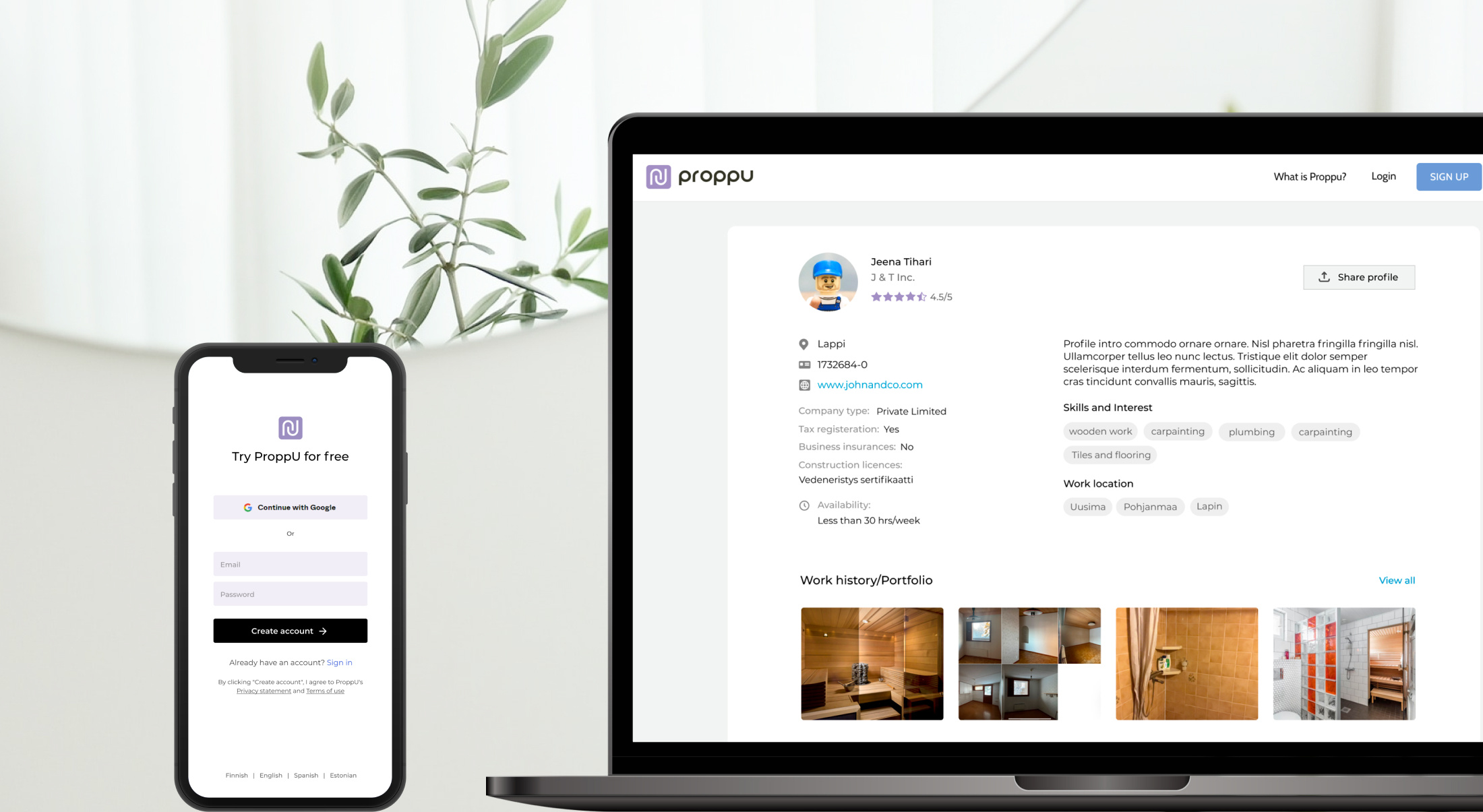 ProppU Web and SaaS App by Sukhdev Singh Bisht on Dribbble