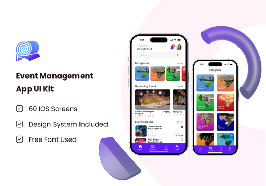 Event Management App By Widget Infotech On Dribbble