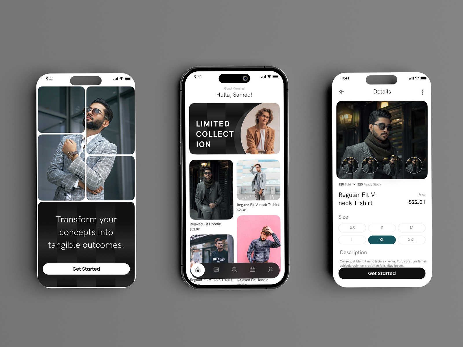 E- Commerce App Design by Urvesh Kavar on Dribbble