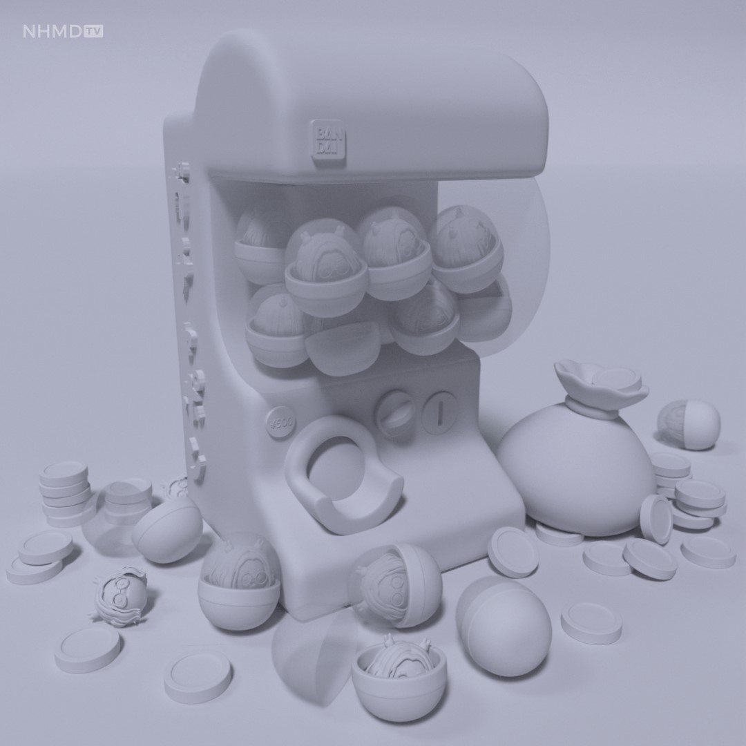 GACHAPON by Nassima Hamidi on Dribbble