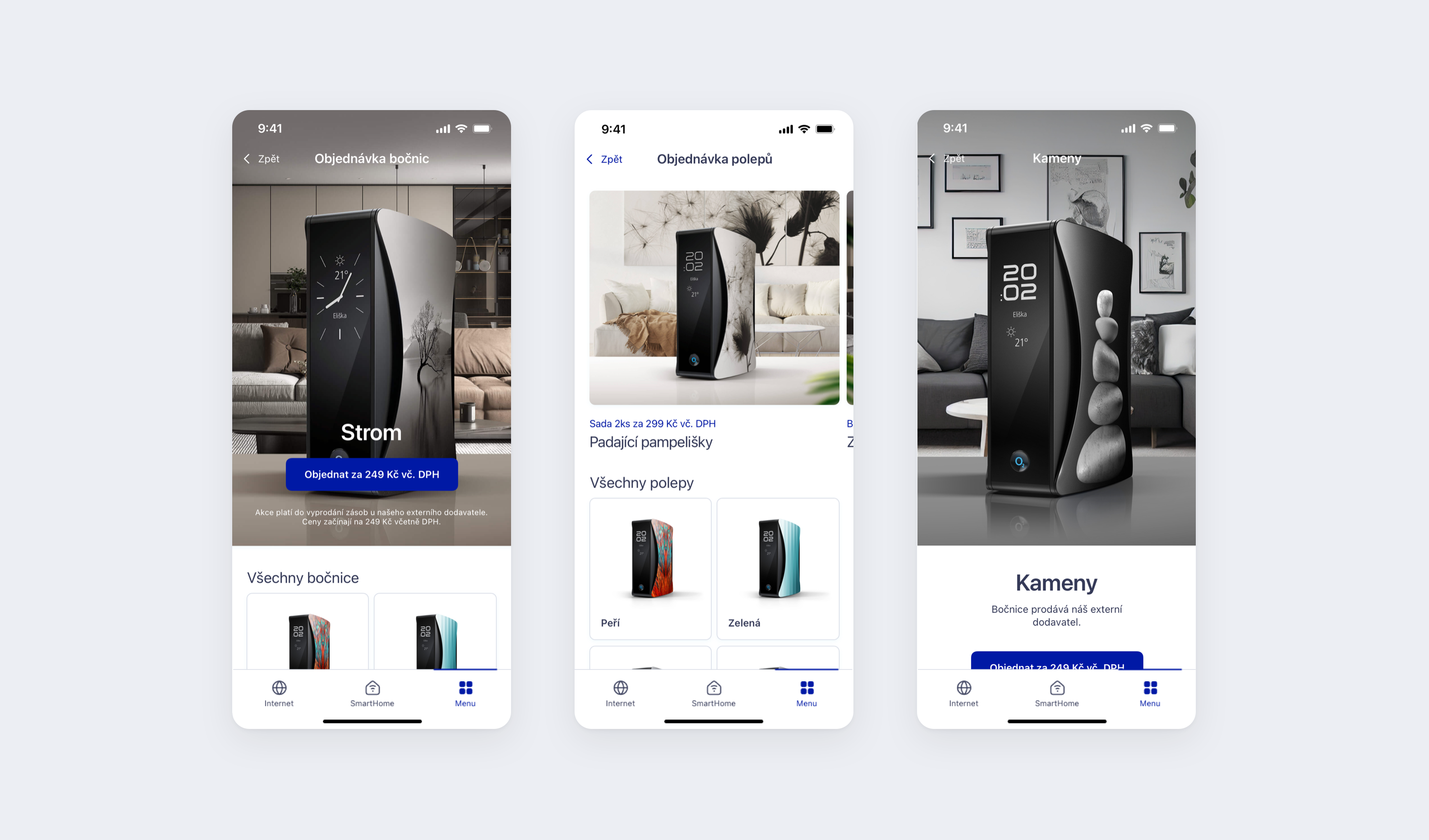O2 Smart Box app by Martin Tellinger on Dribbble