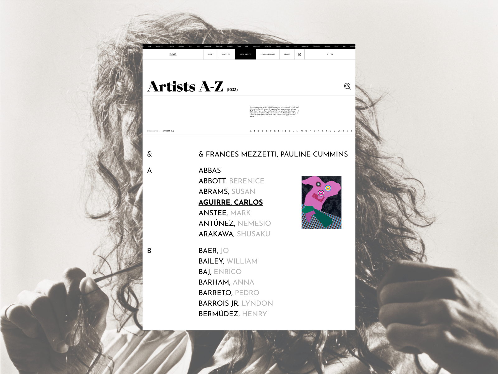 IMMA — catalog page by Vadym Yarmak on Dribbble