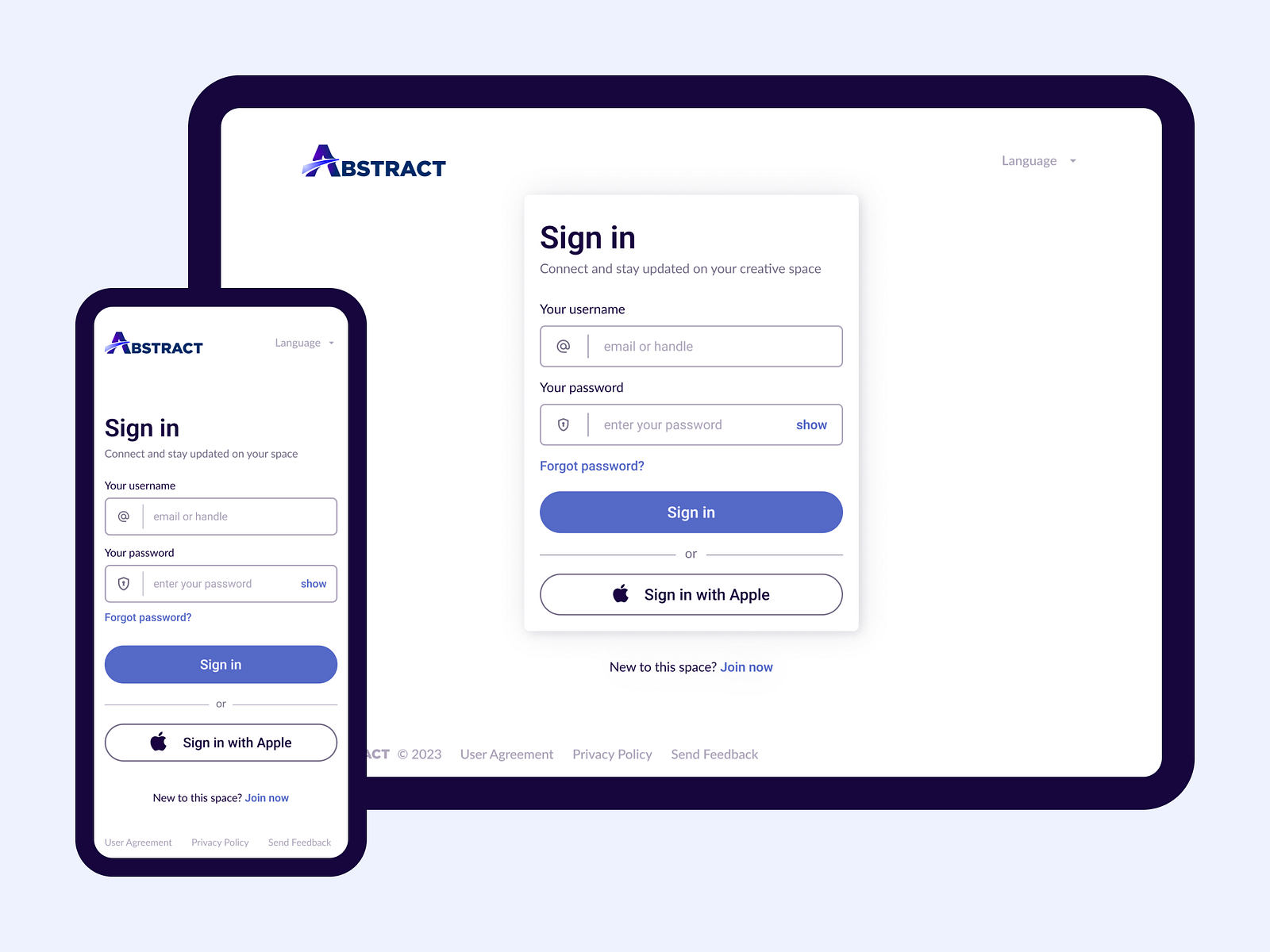 Sign in page - UI Design by Amit Rohan on Dribbble