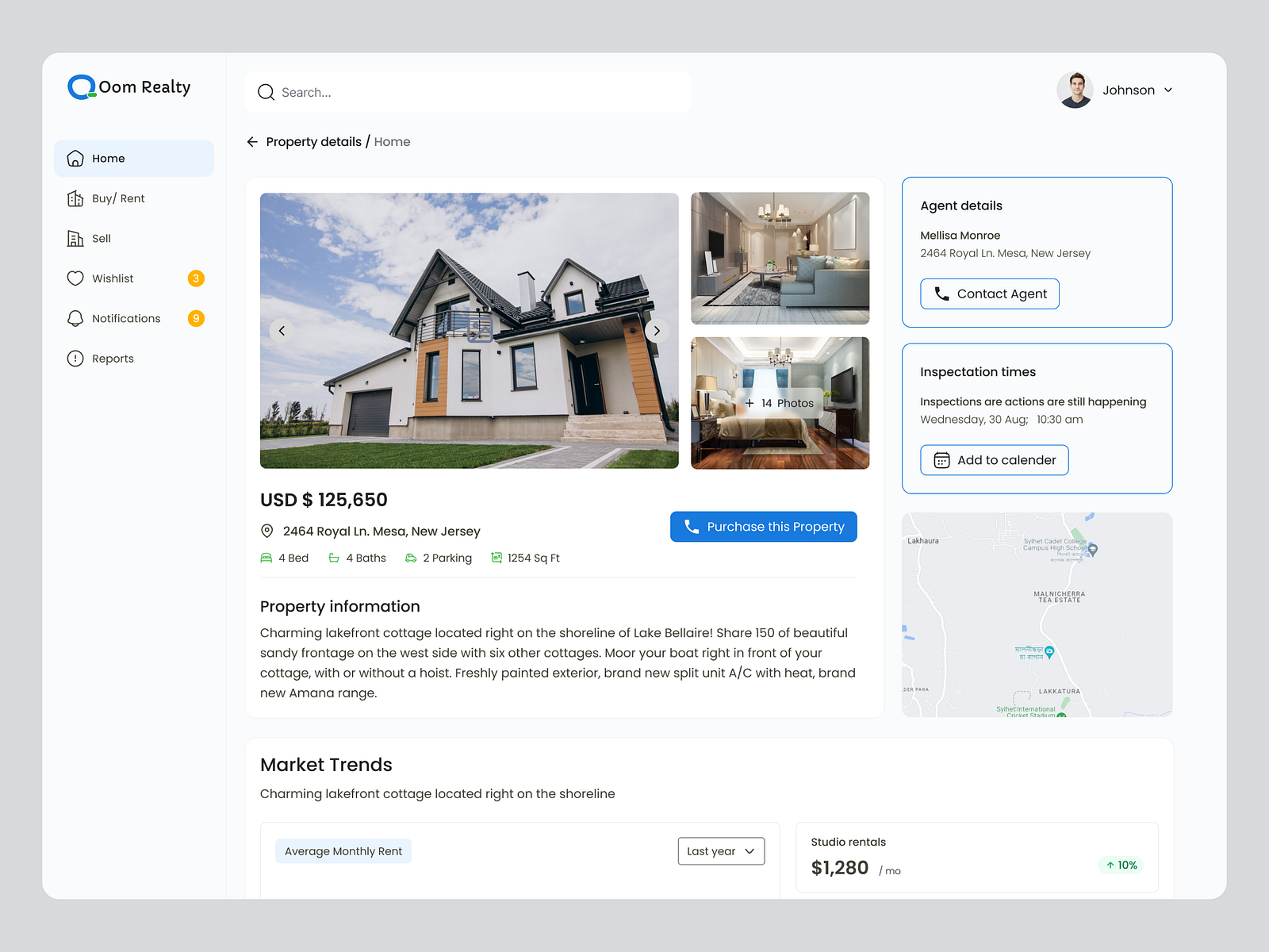 Property Details Website Design by Tajul Islam on Dribbble