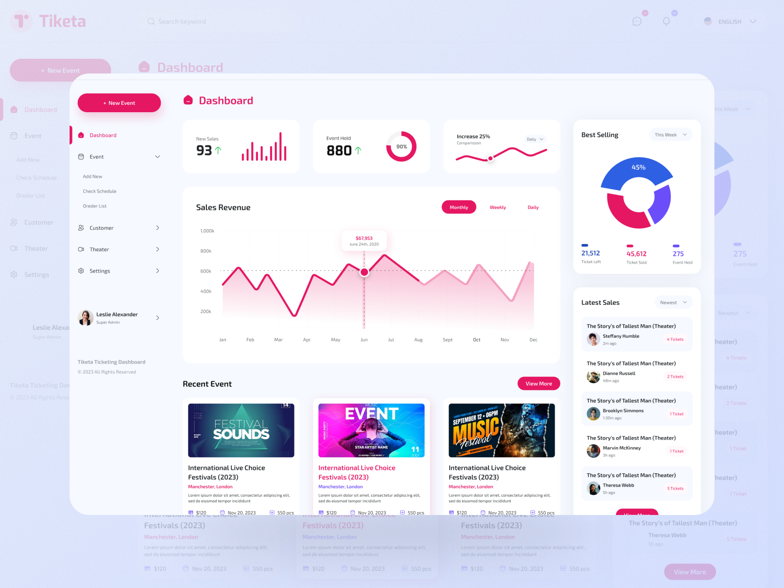 Tiketa - Event Ticket Booking Dashboard by Muhammad Shamim on Dribbble Tiketa - Event Ticket Booking Dashboard by Muhammad Shamim on Dribbble