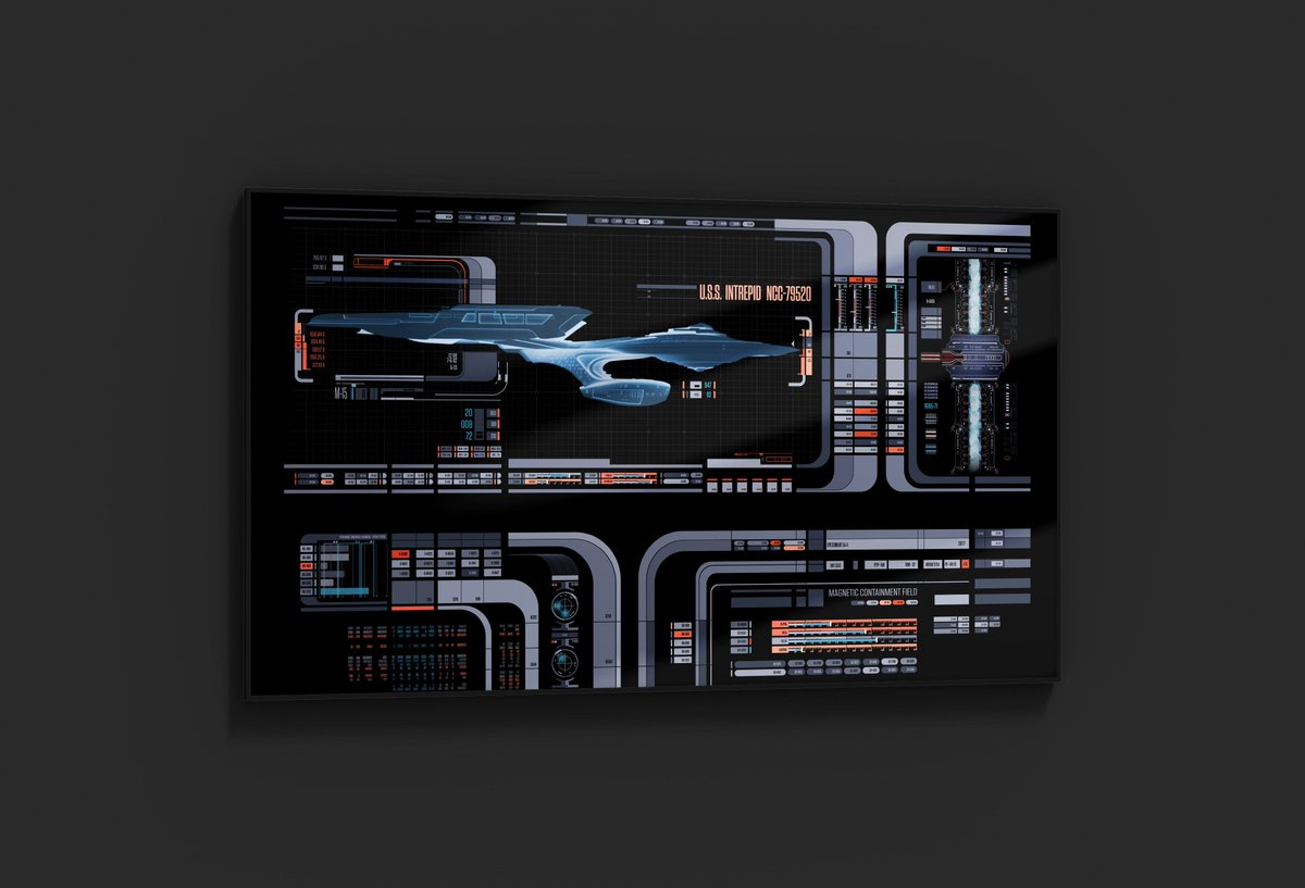Star Trek LCARS Design Project. by Michael Overton on Dribbble