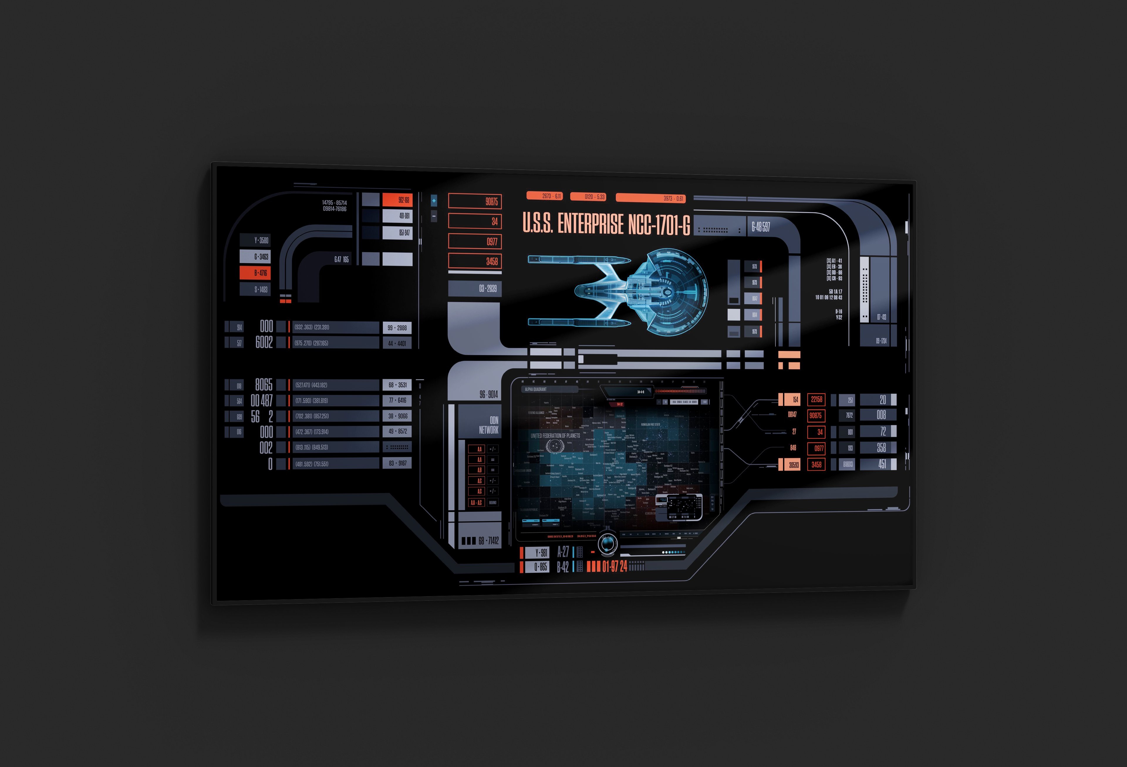 Star Trek LCARS Design Project. by Michael Overton on Dribbble