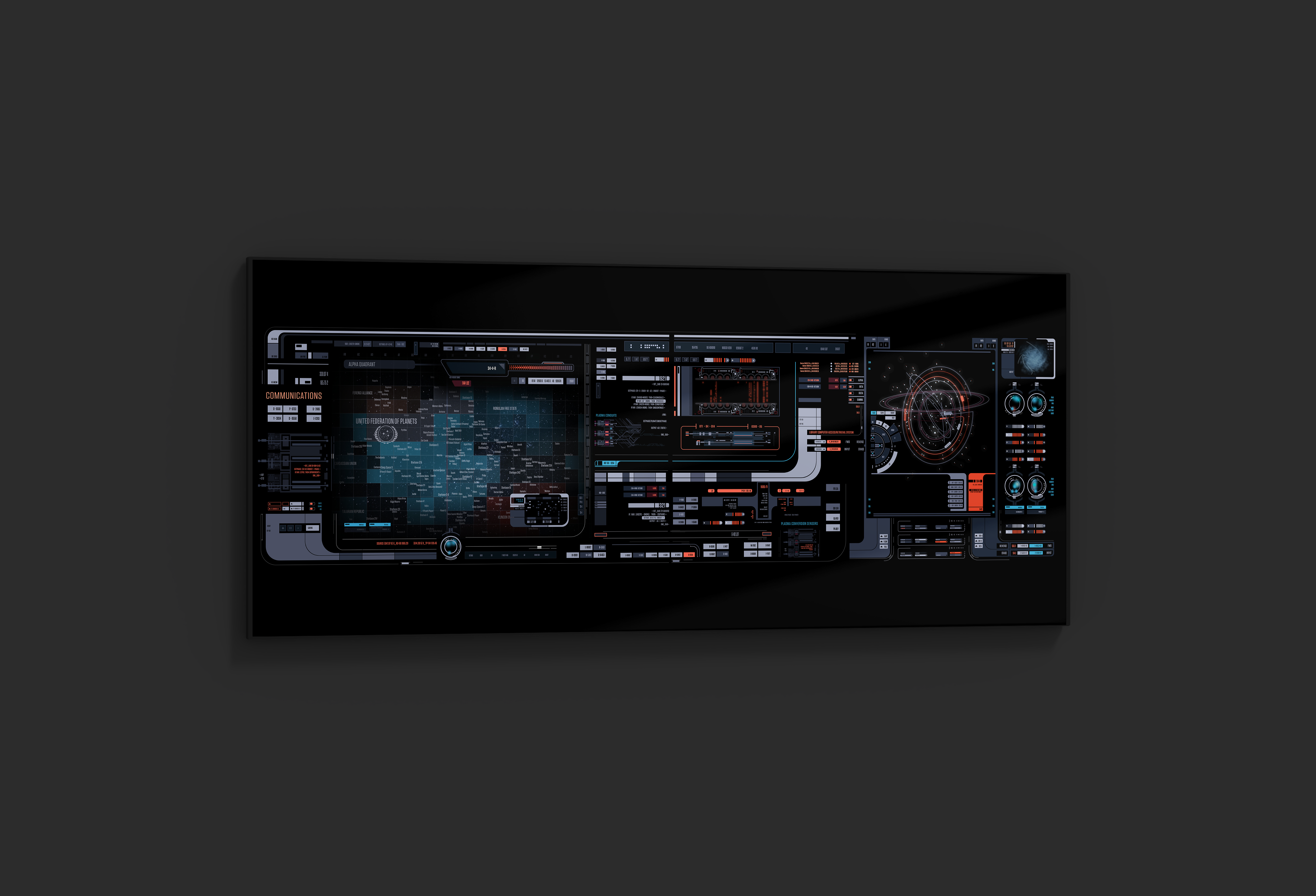 Star Trek LCARS Design Project. by Michael Overton on Dribbble