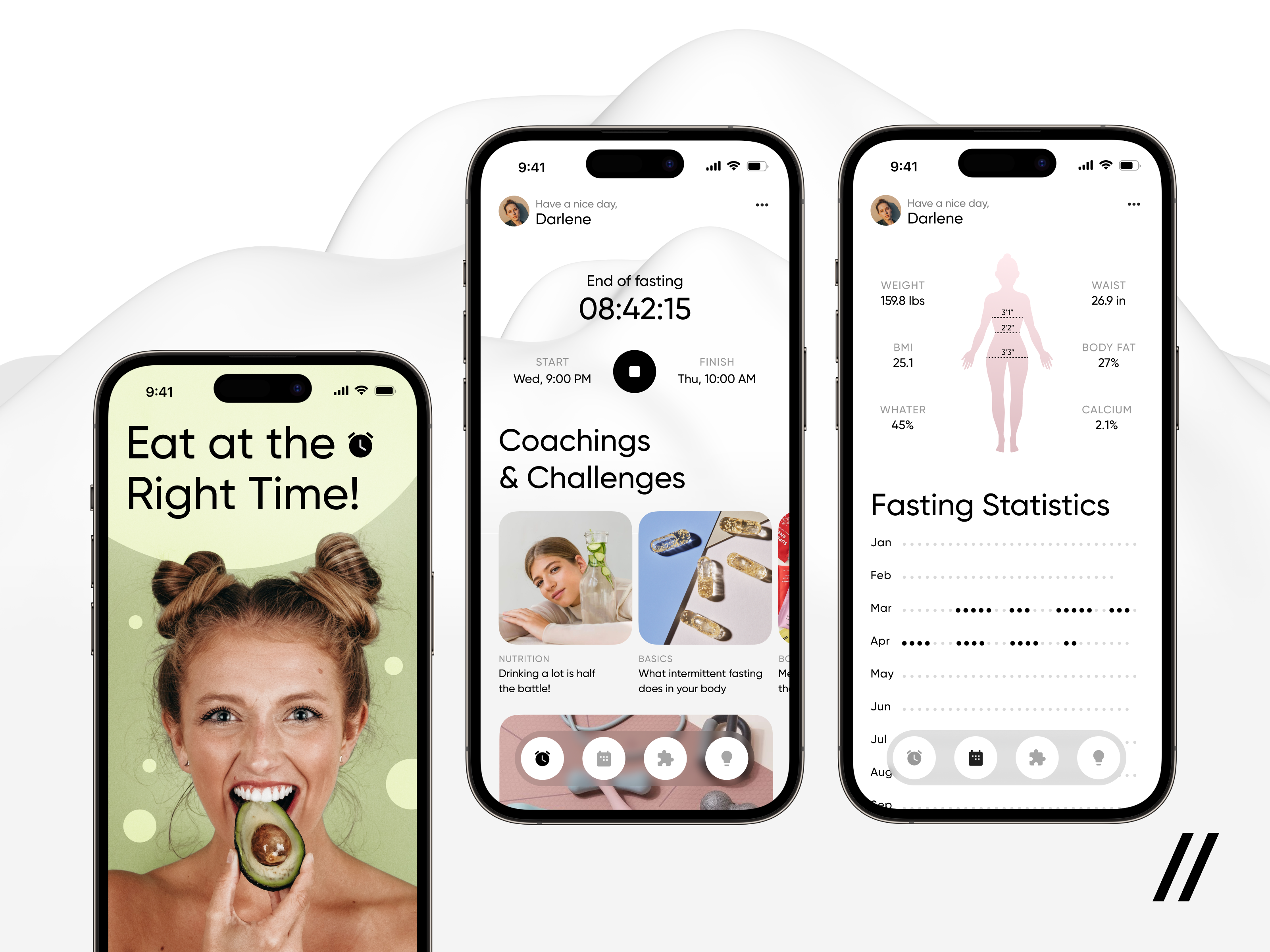 Intermittent Fasting Tracker Mobile iOS App by Purrweb UI/UX Agency on ...