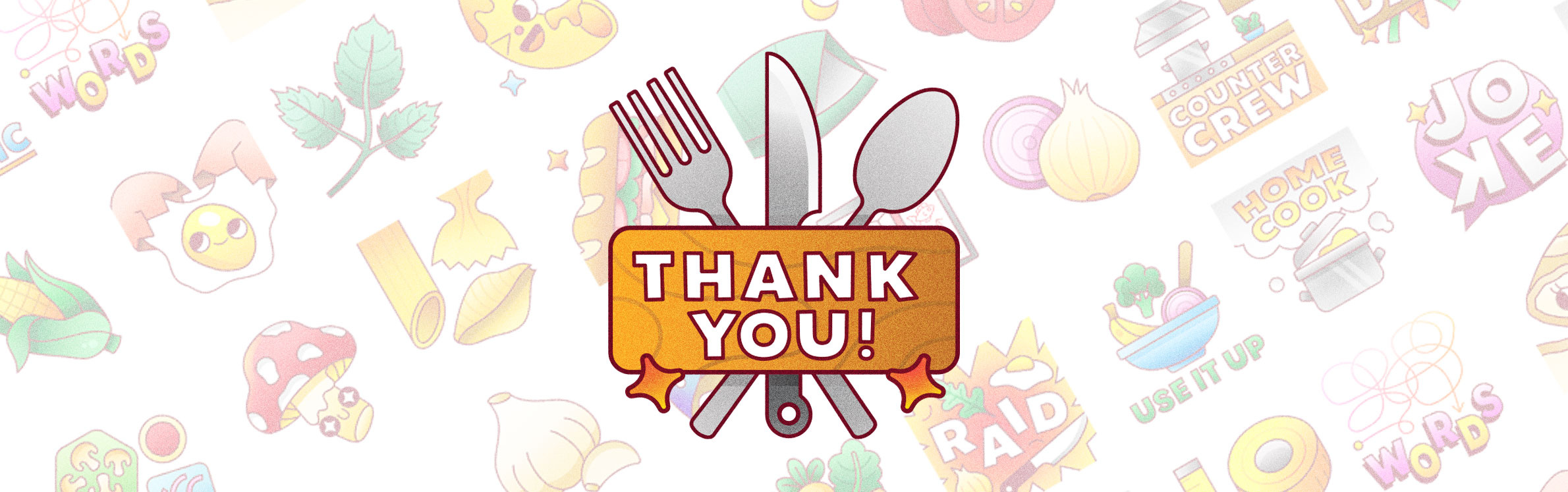 Eat At Dads – Illustrated Twitch Emotes by Kelly Nichols on Dribbble