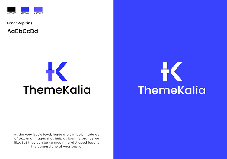 tk letter logo । design logo । minimalist । modern logo by Md Alham on ...