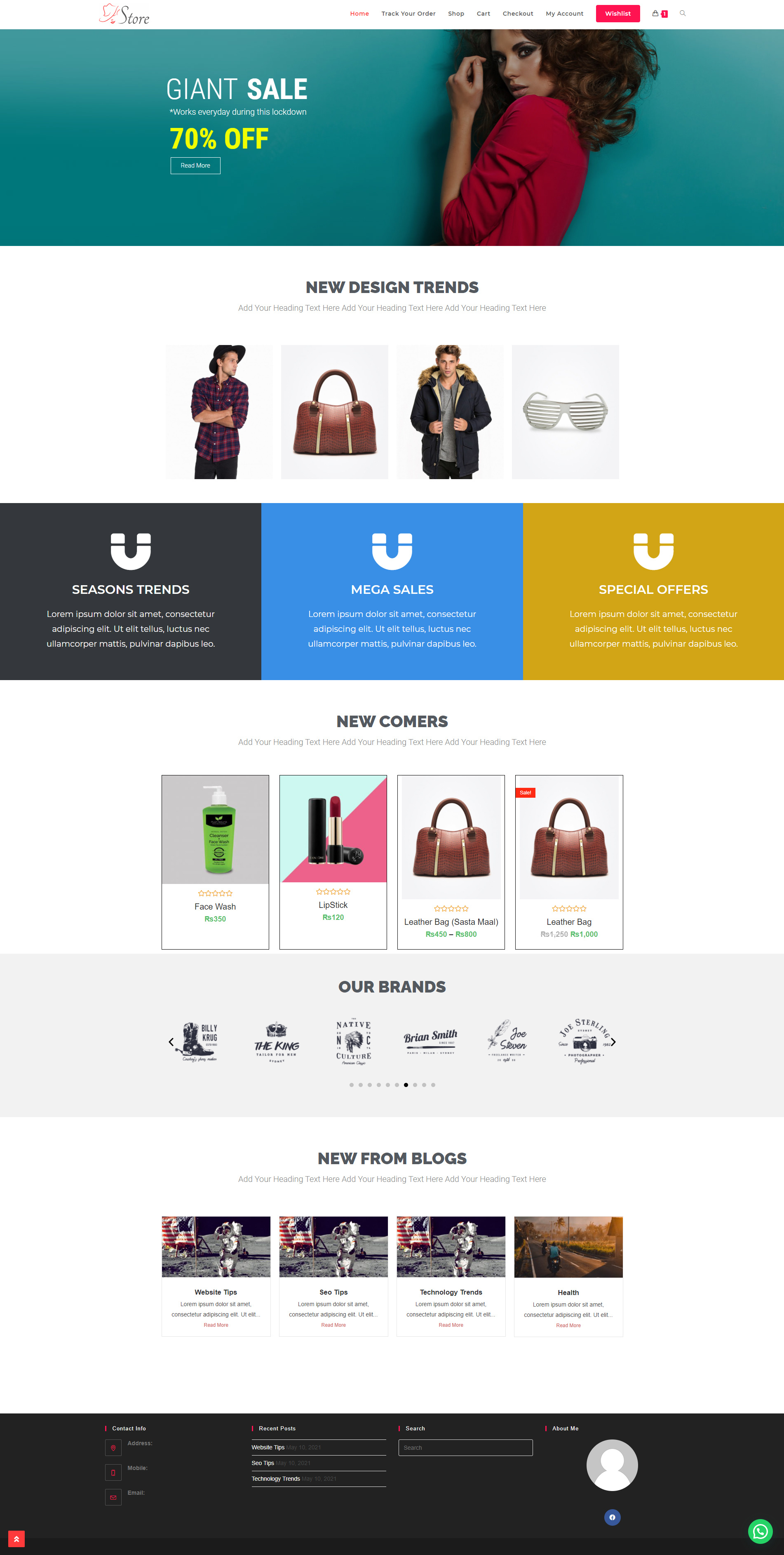Website Design/ Layout by Mohammad Husnain on Dribbble
