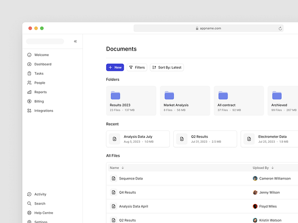 Document Home by Prakash Ghodke 👋 for Never Before Seen on Dribbble