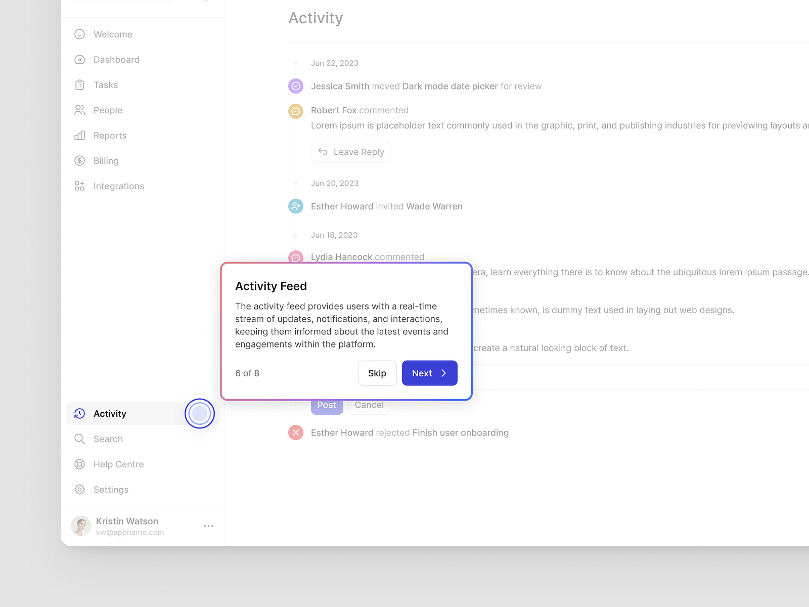 Coachmarks by Prakash Ghodke 👋 for Never Before Seen on Dribbble