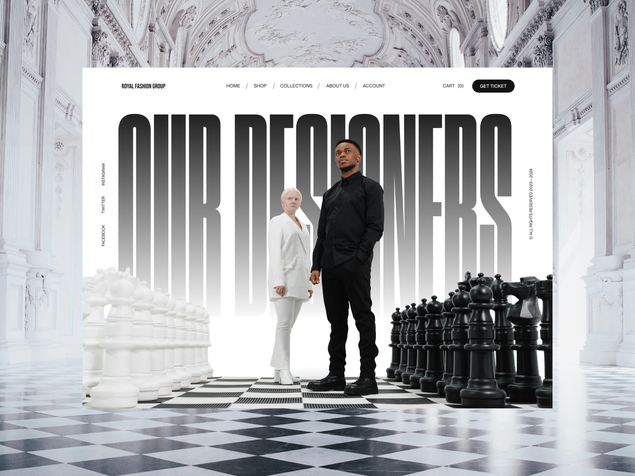 Royal Fashion — Website design by Achraf Elkaami on Dribbble