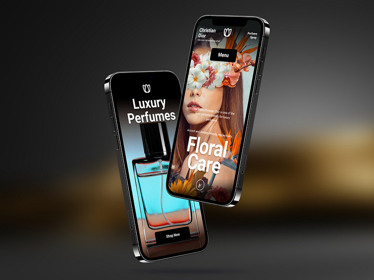 Perfume Shop E-commerce App, UI Design by Tridhya Tech Ltd on Dribbble