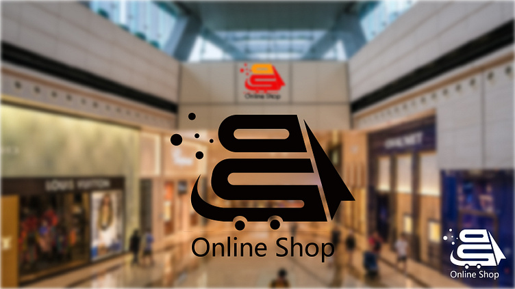 online shopping site logo by Mr Khalil on Dribbble