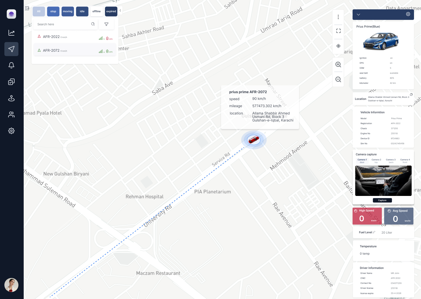 In-Vehicle Monitoring System (IVMS) / Fleet Management by Waqas Zafar ...