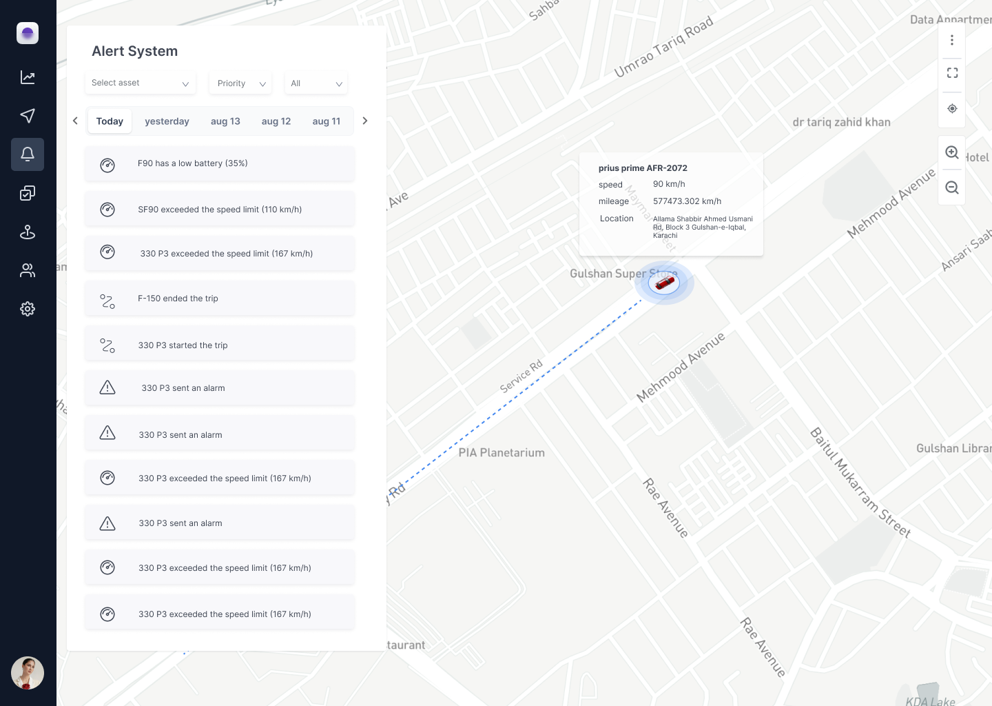 In-Vehicle Monitoring System (IVMS) / Fleet Management by Waqas Zafar ...