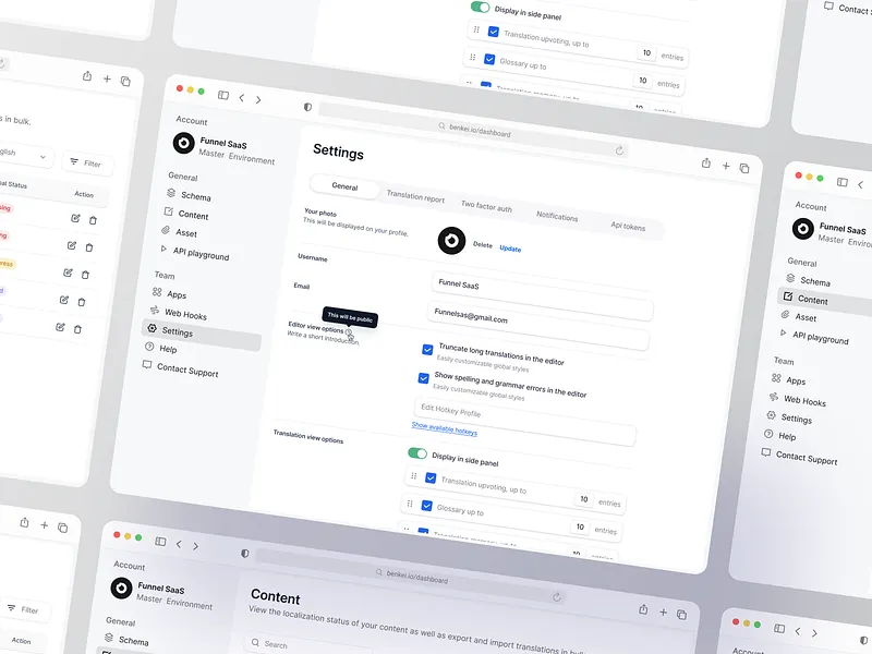 Browse thousands of UI Settings images for design inspiration | Dribbble