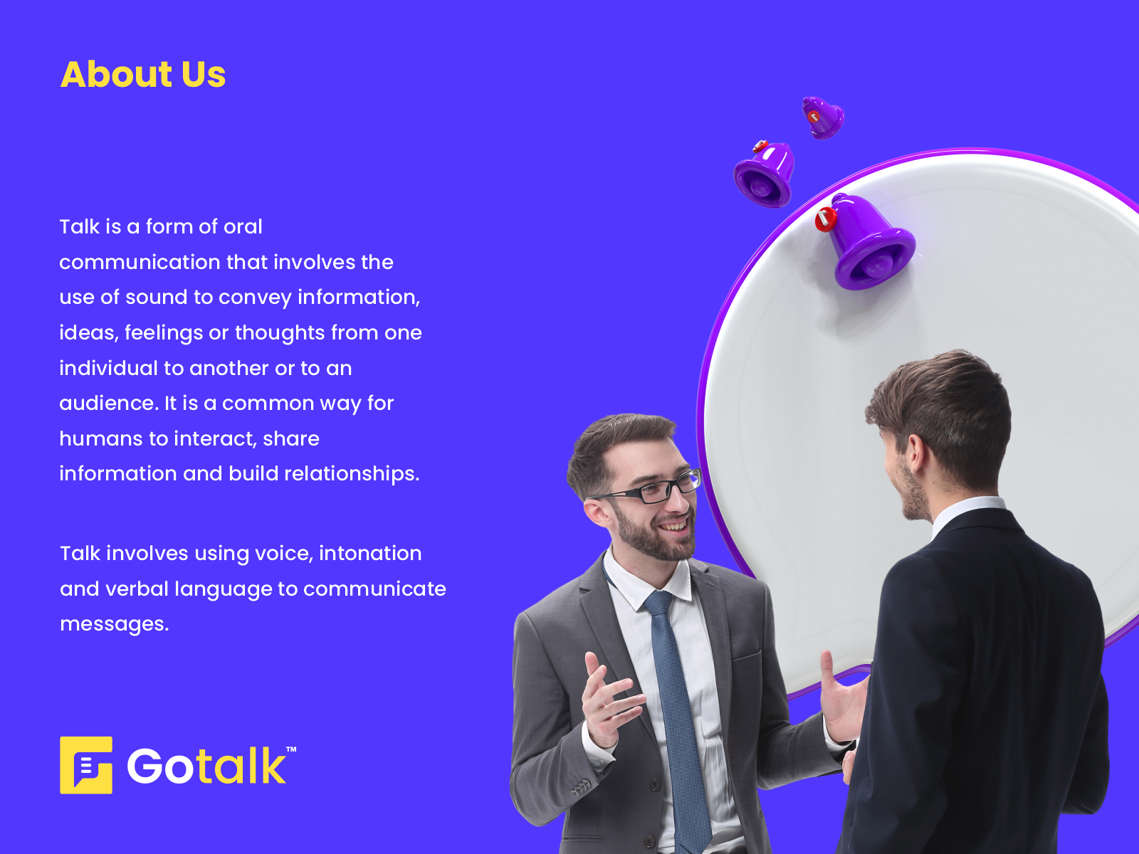 Gotalk Logo Concept by Reka Studio on Dribbble