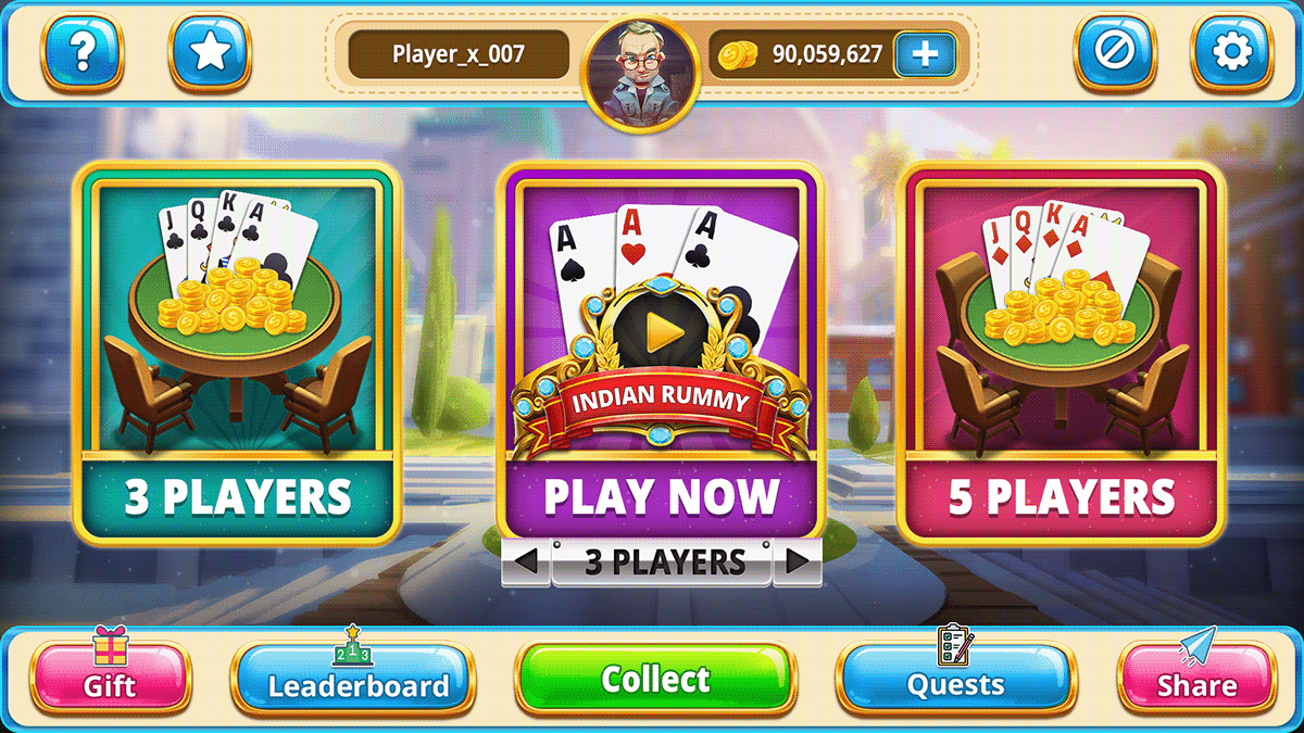 Indian Rummy Card Game Ui by Dharmik Goyani on Dribbble