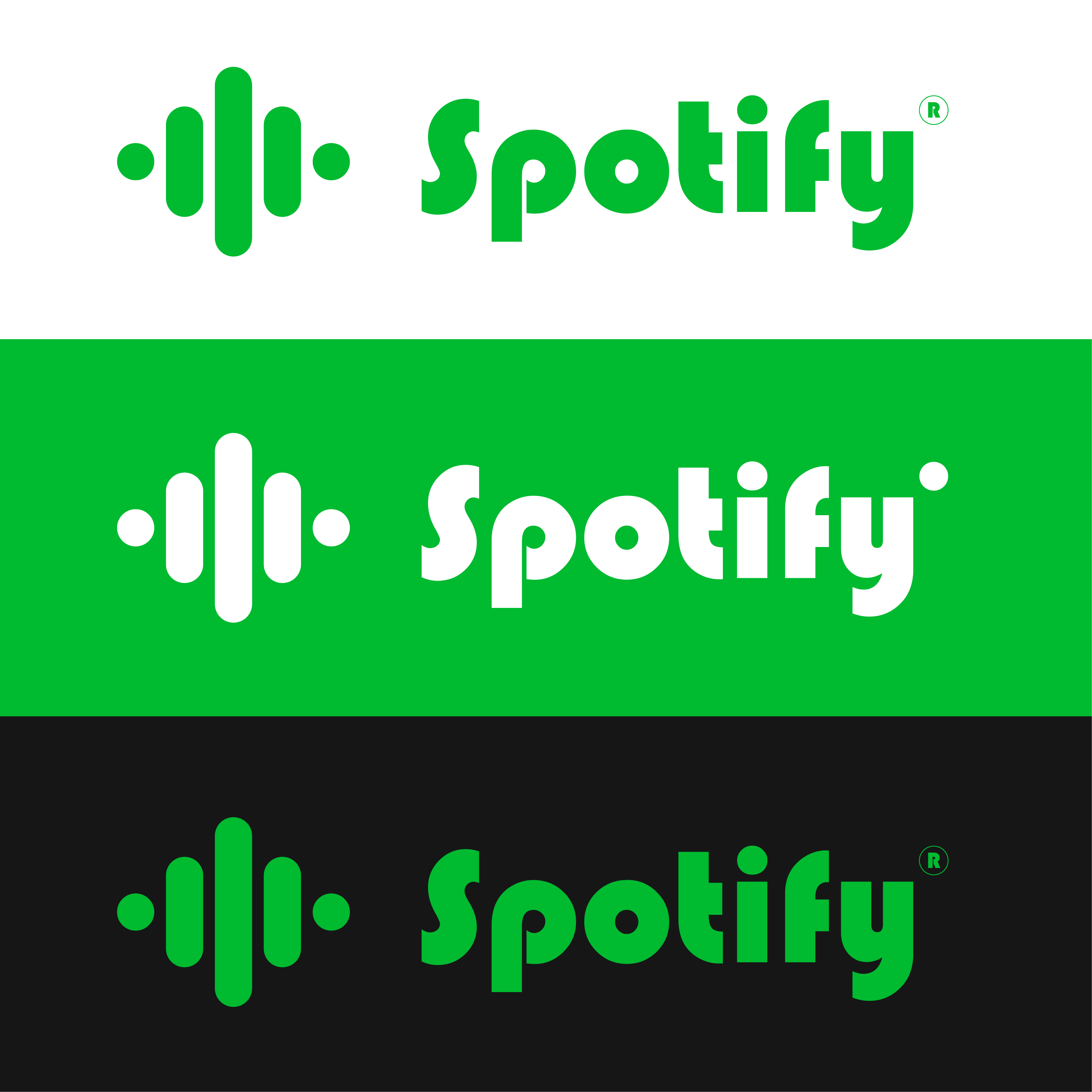 Spotify Logo Redesign by Chloe Posthumus on Dribbble