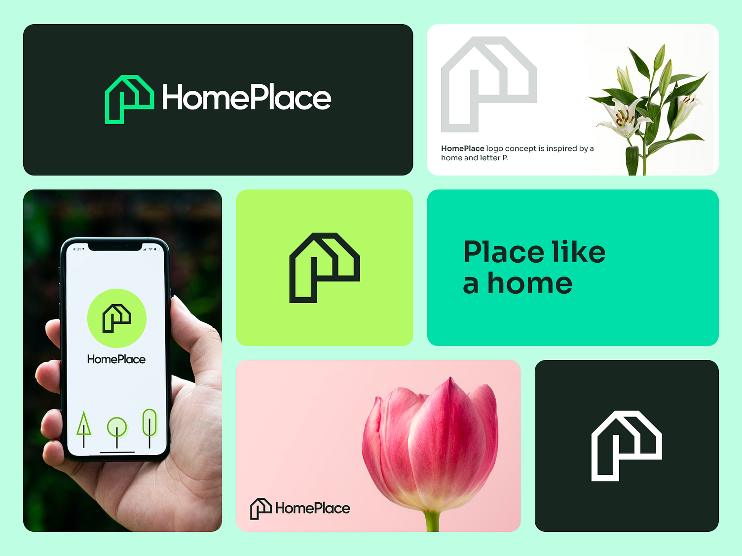 Home Logo by Hariom Meena on Dribbble