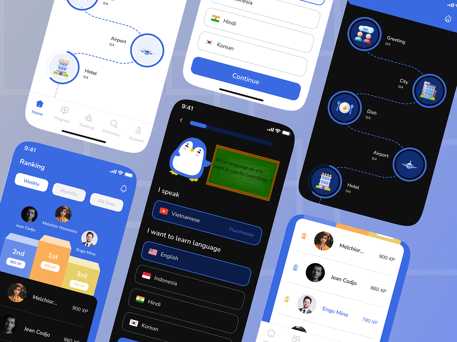 Mobile Applanguage By Sadqain Shahid On Dribbble