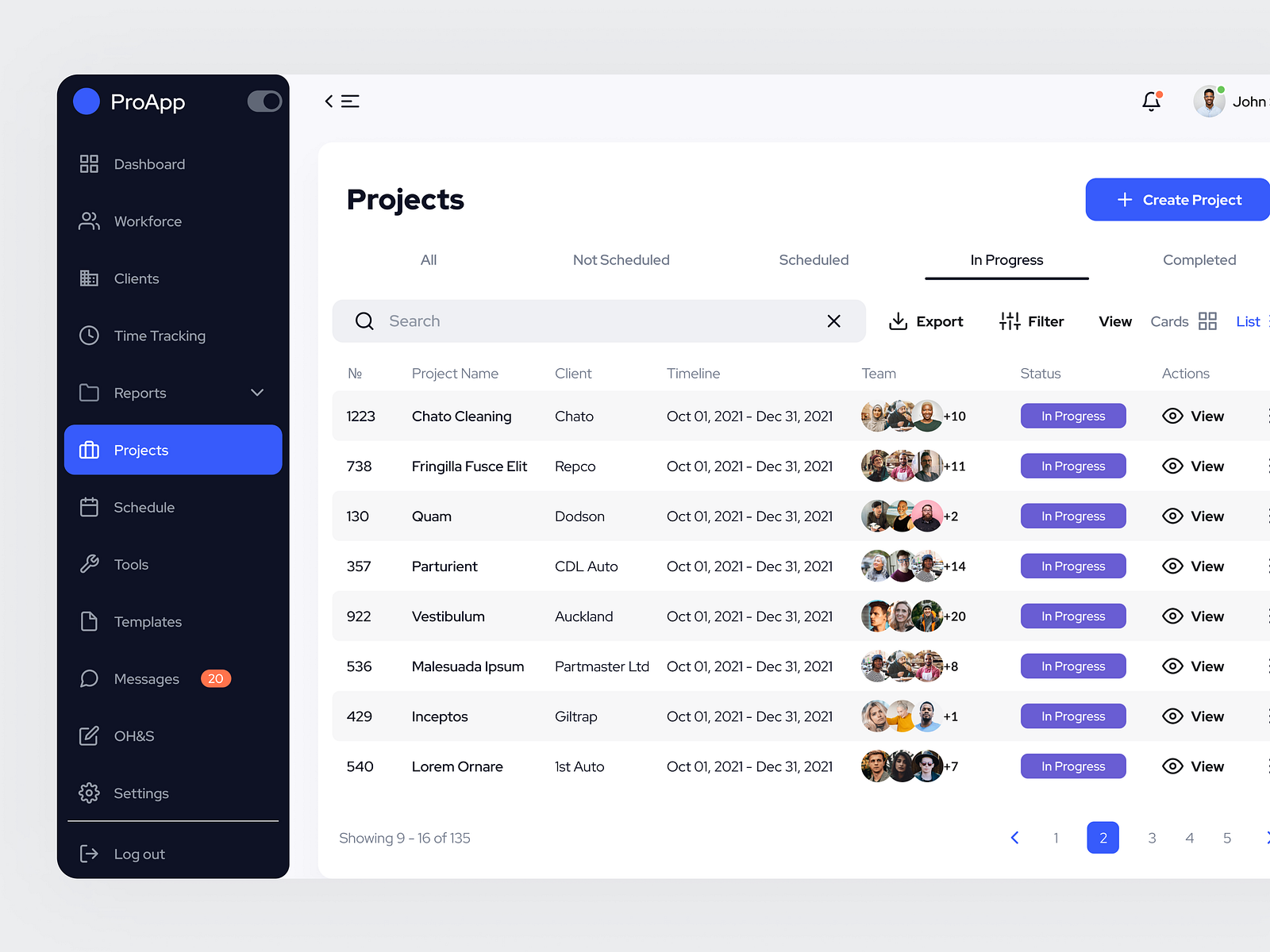 Project Management App by Viktoryia Shmidt on Dribbble