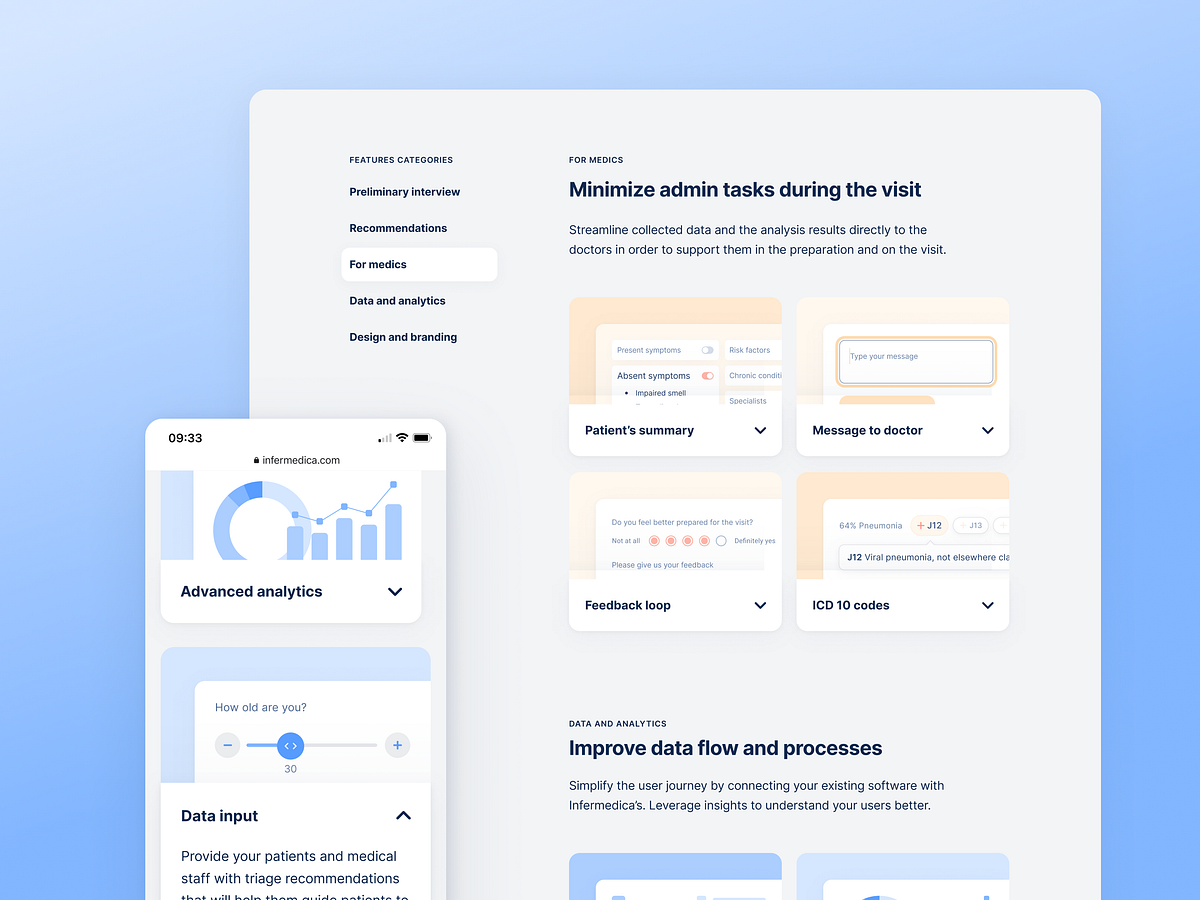 Browse thousands of Features Page images for design inspiration | Dribbble