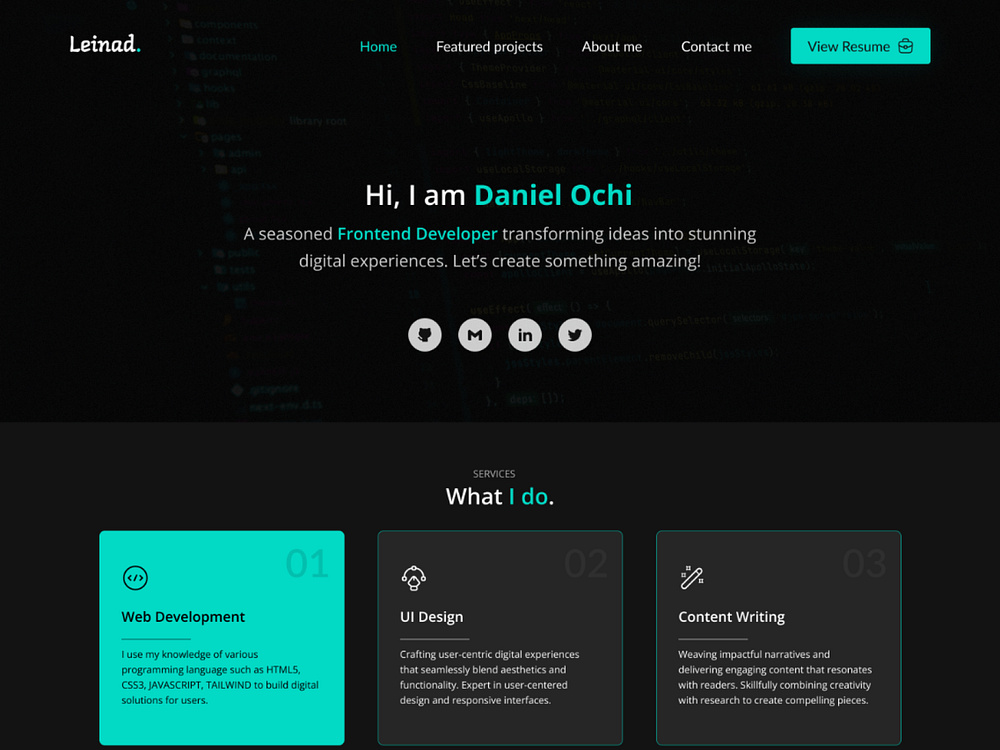 Browse thousands of Backend Developer Portfolio images for design ...