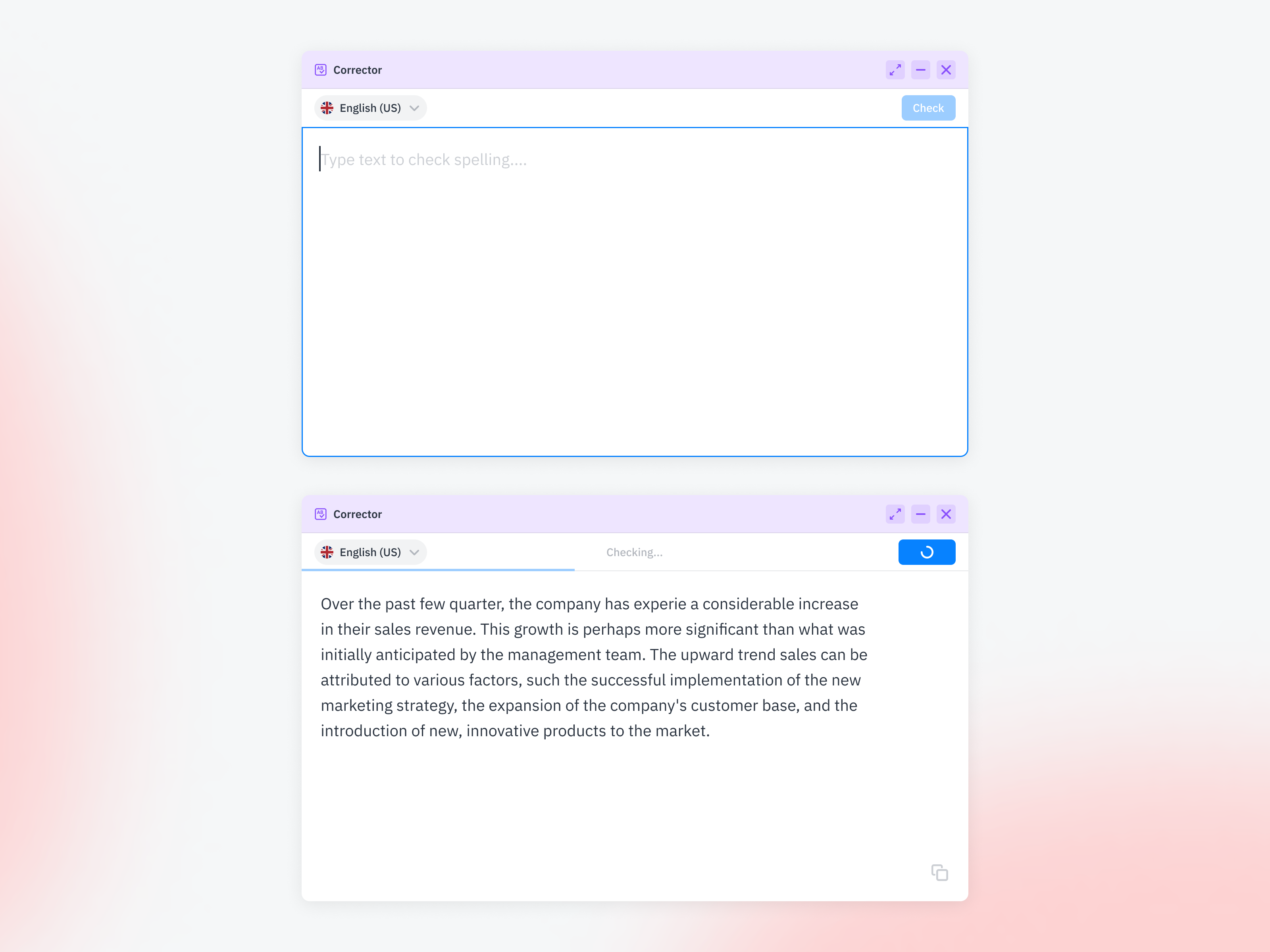 Fluentbe - Corrector & text checker by Konrad Księżopolski on Dribbble