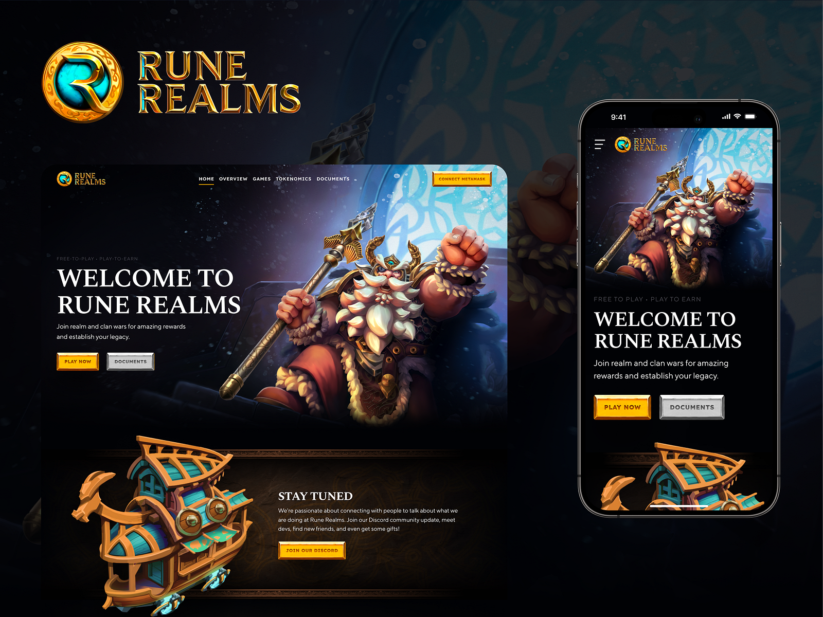 Rune Realms by Shakuro on Dribbble